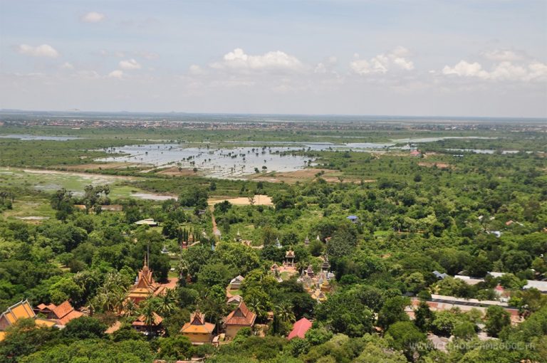 Petit tour pour visiter Oudong (Udong) au Cambodge